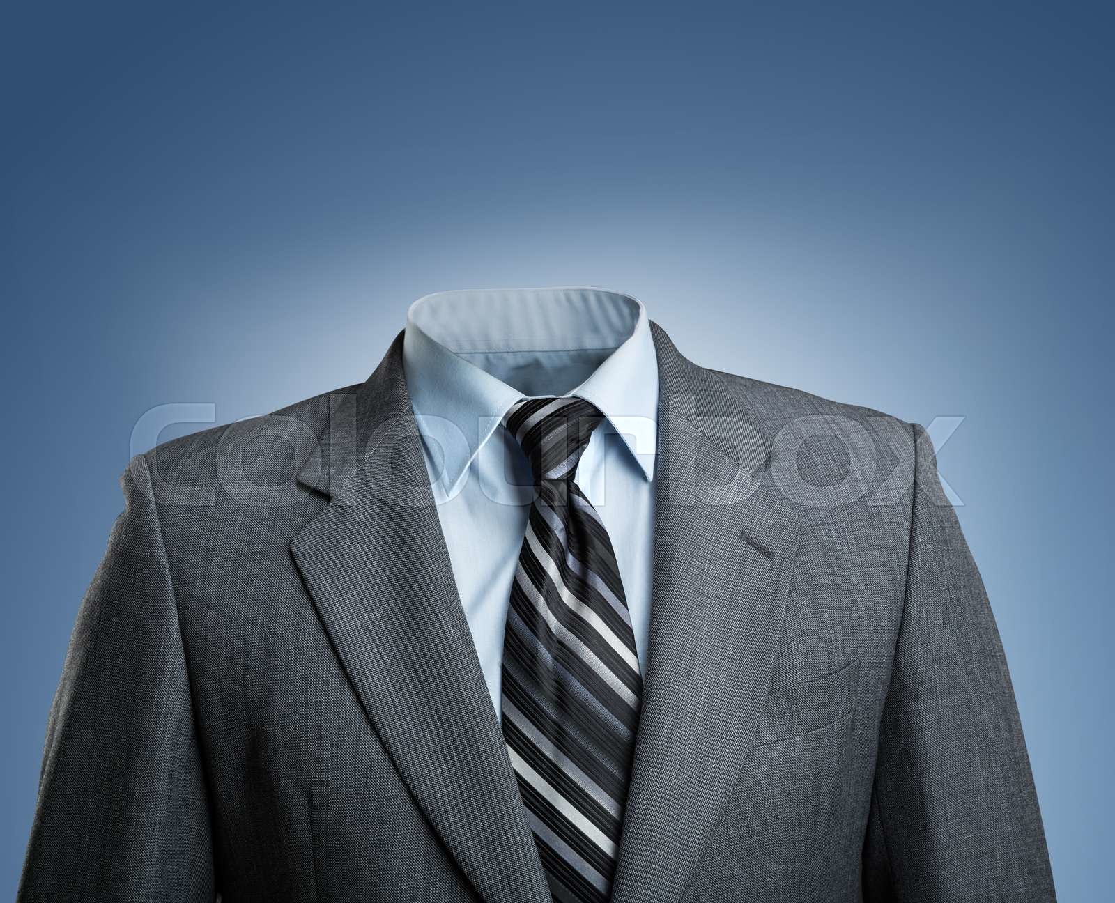 Businessman without head | Stock image | Colourbox