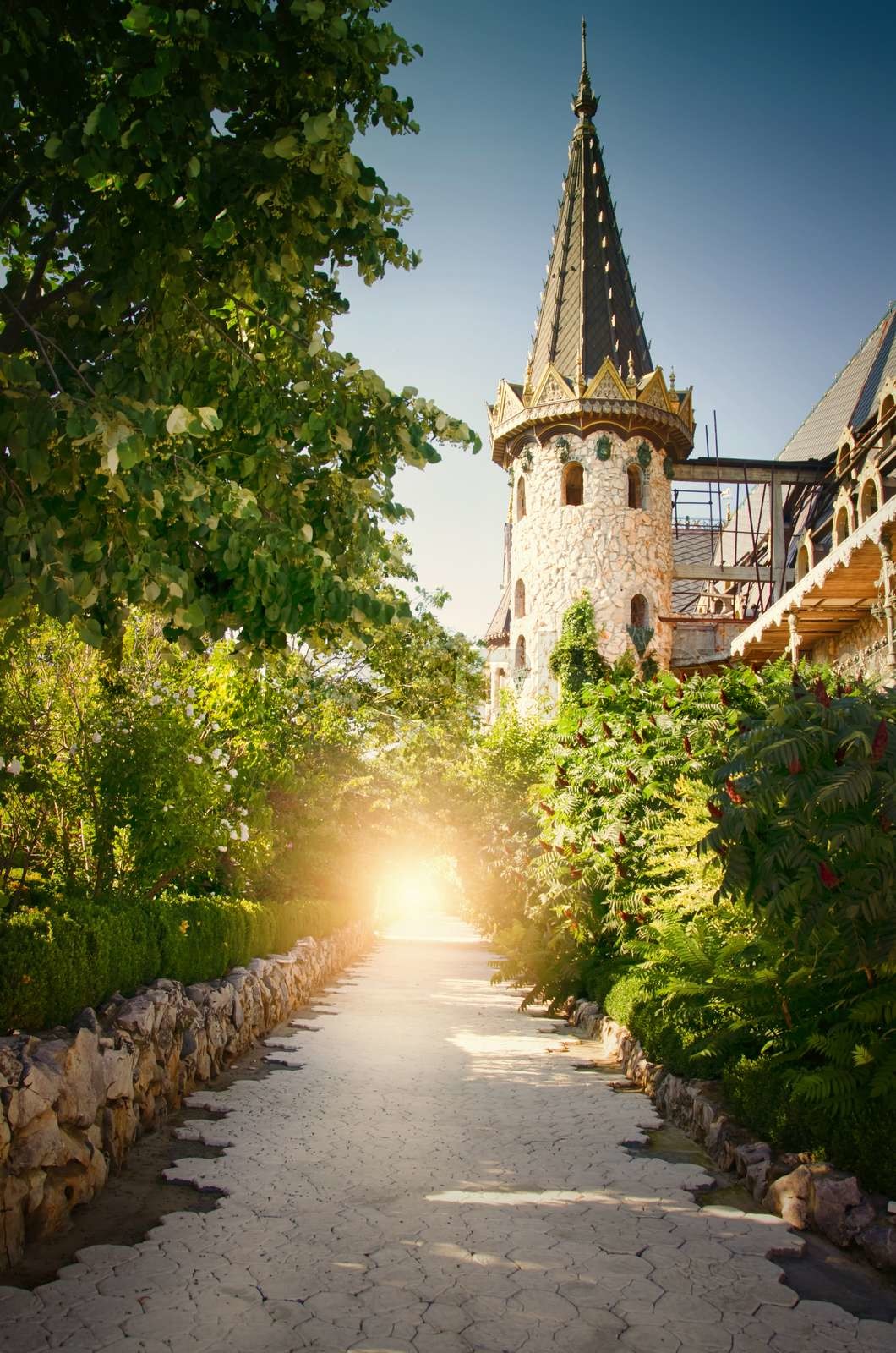 Magic Castle Path | Stock image | Colourbox