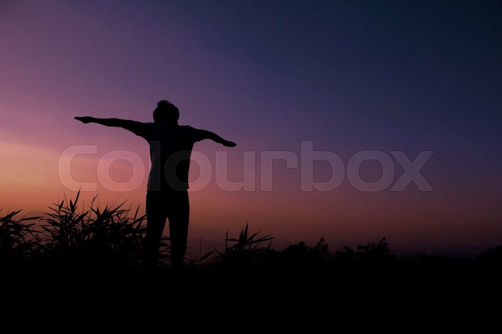 Feeling freedom | Stock image | Colourbox