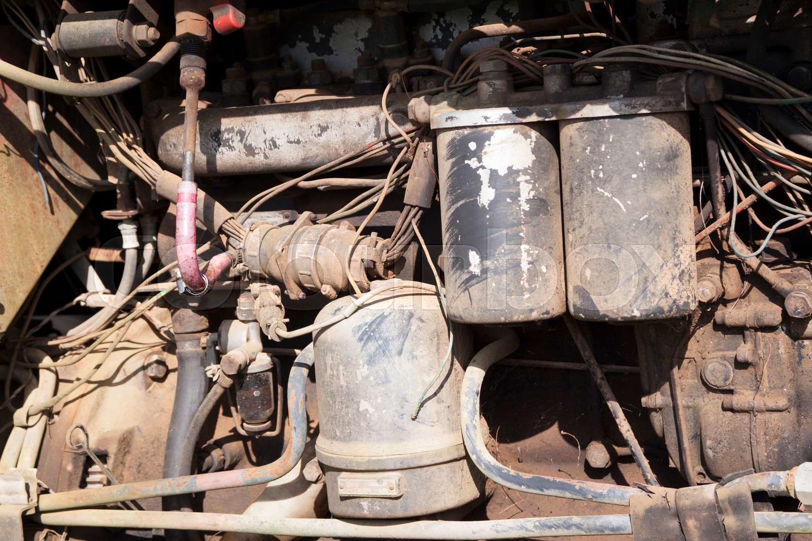 Old engine | Stock image | Colourbox