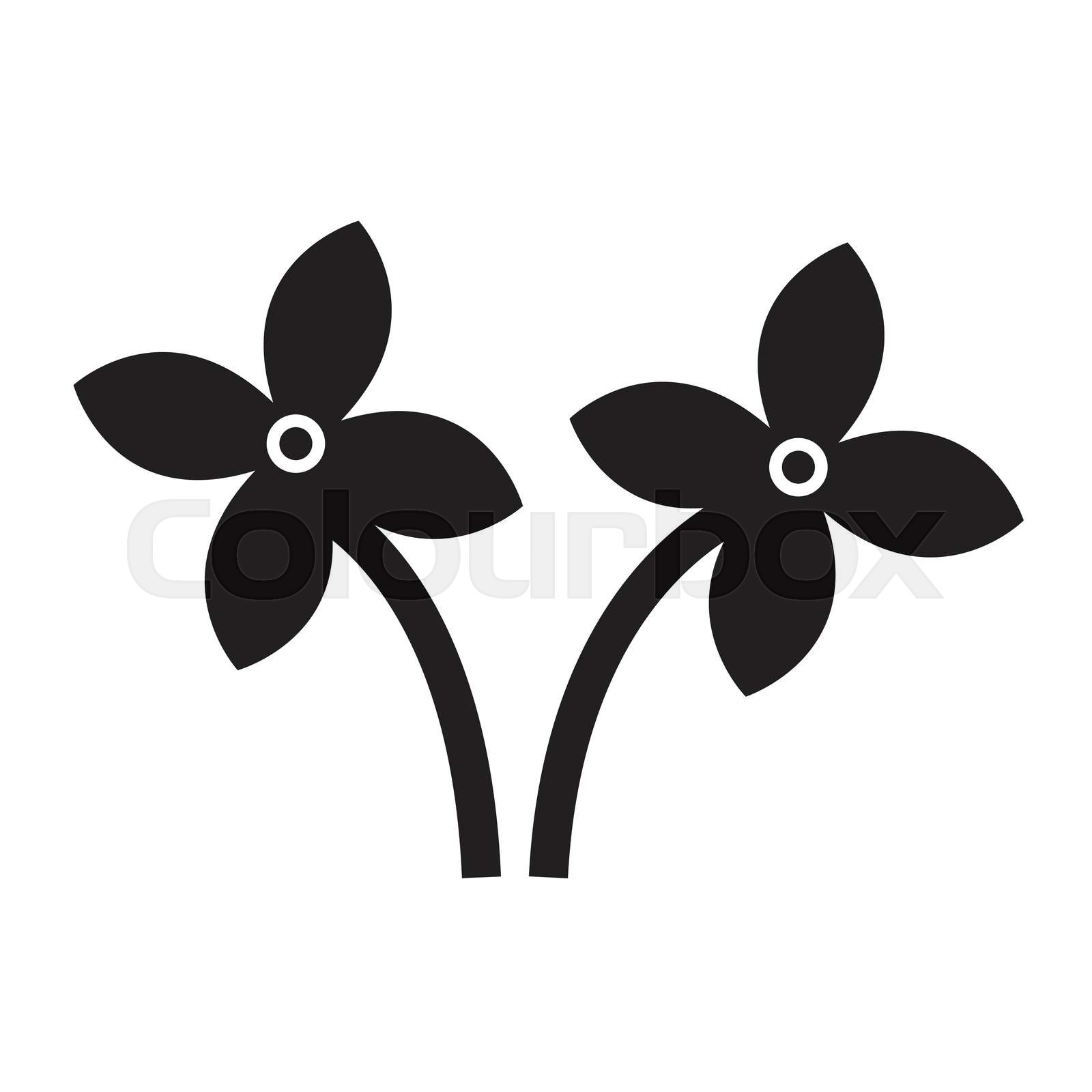 Jasmine icon | Stock vector | Colourbox