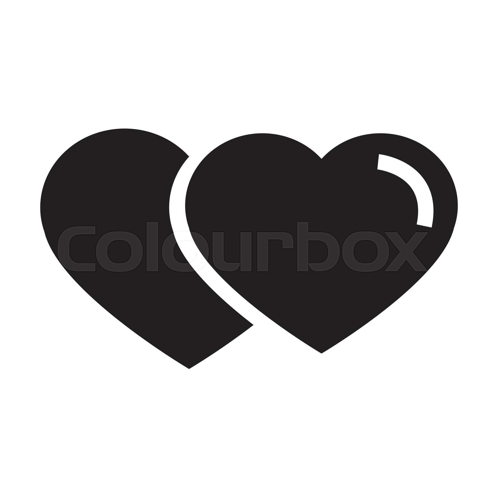 Heart icon | Stock vector | Colourbox