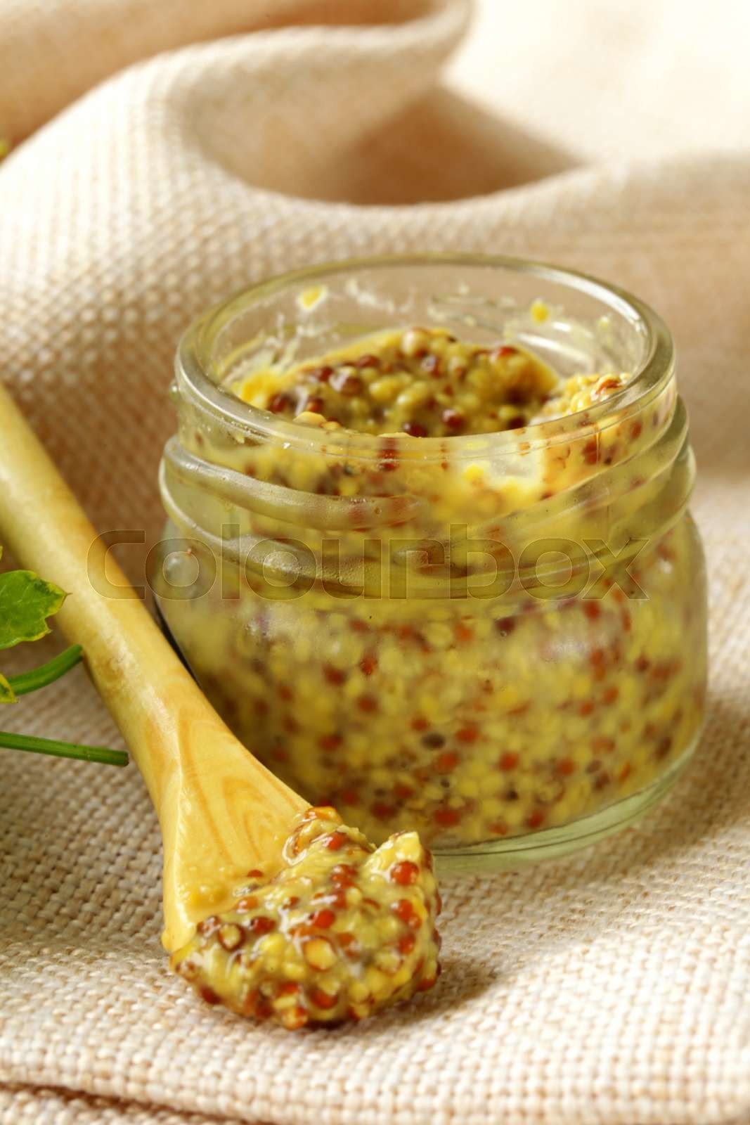 Traditional dijon mustard | Stock image | Colourbox