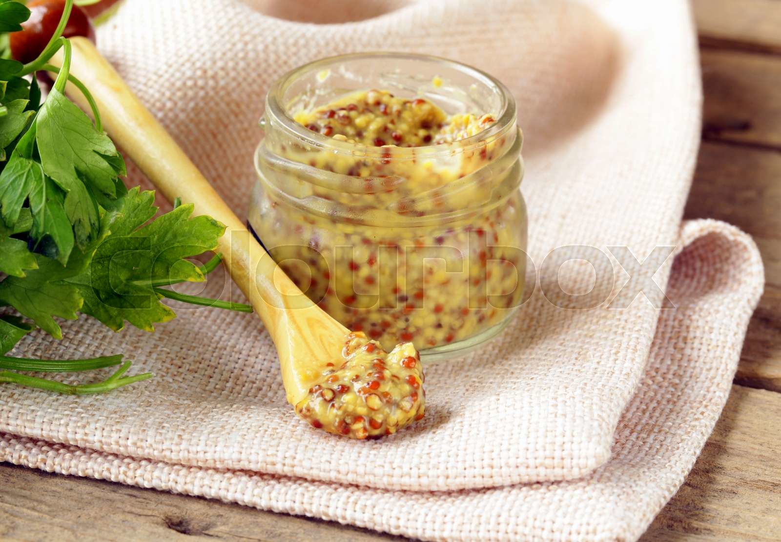 Traditional dijon mustard | Stock image | Colourbox