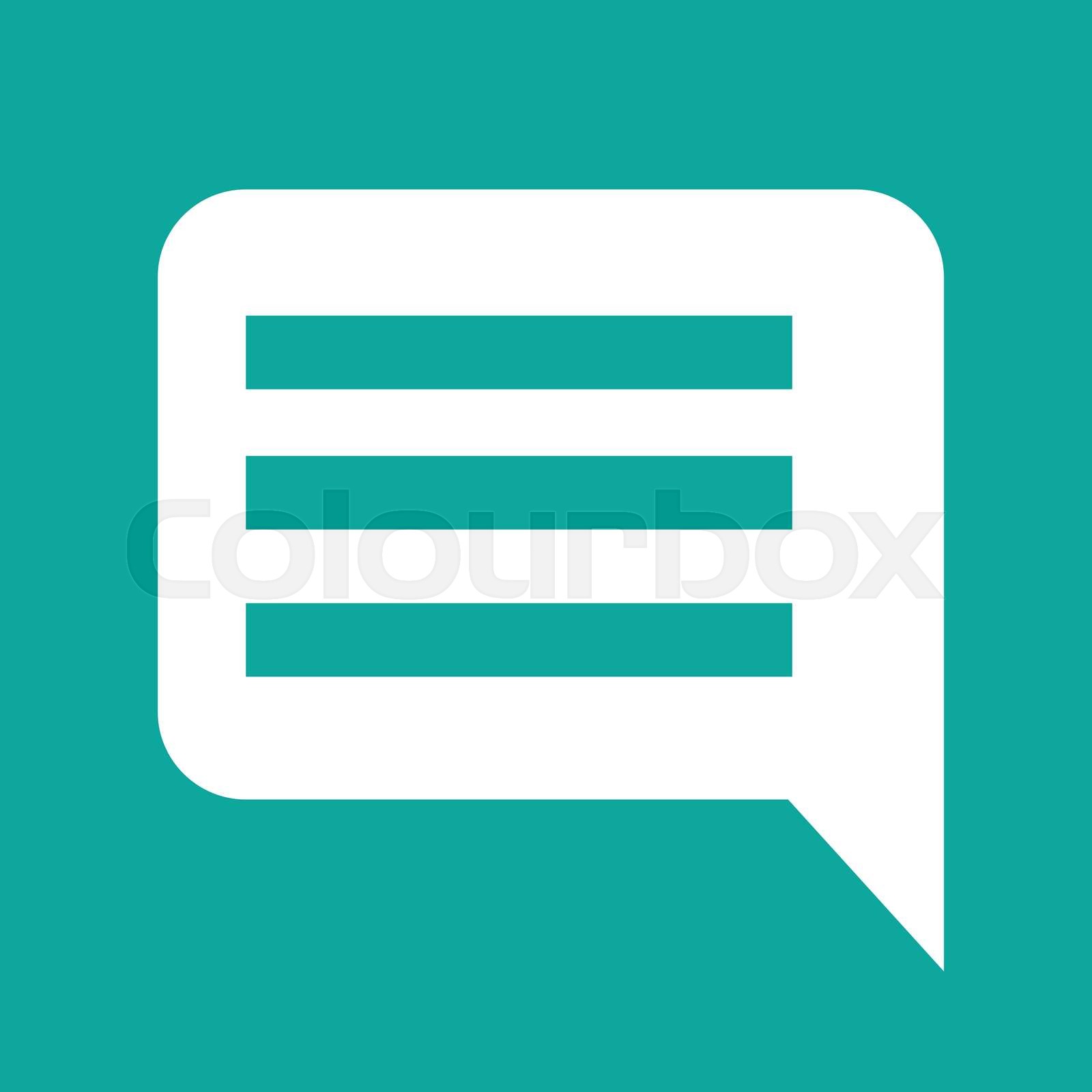 Comments icon Illustration Art | Stock vector | Colourbox