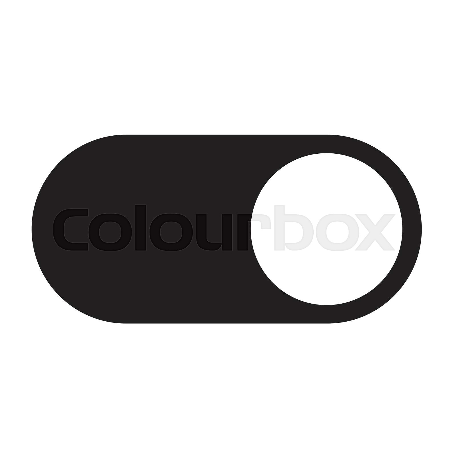 Toggle switch icon Illustration design | Stock vector | Colourbox