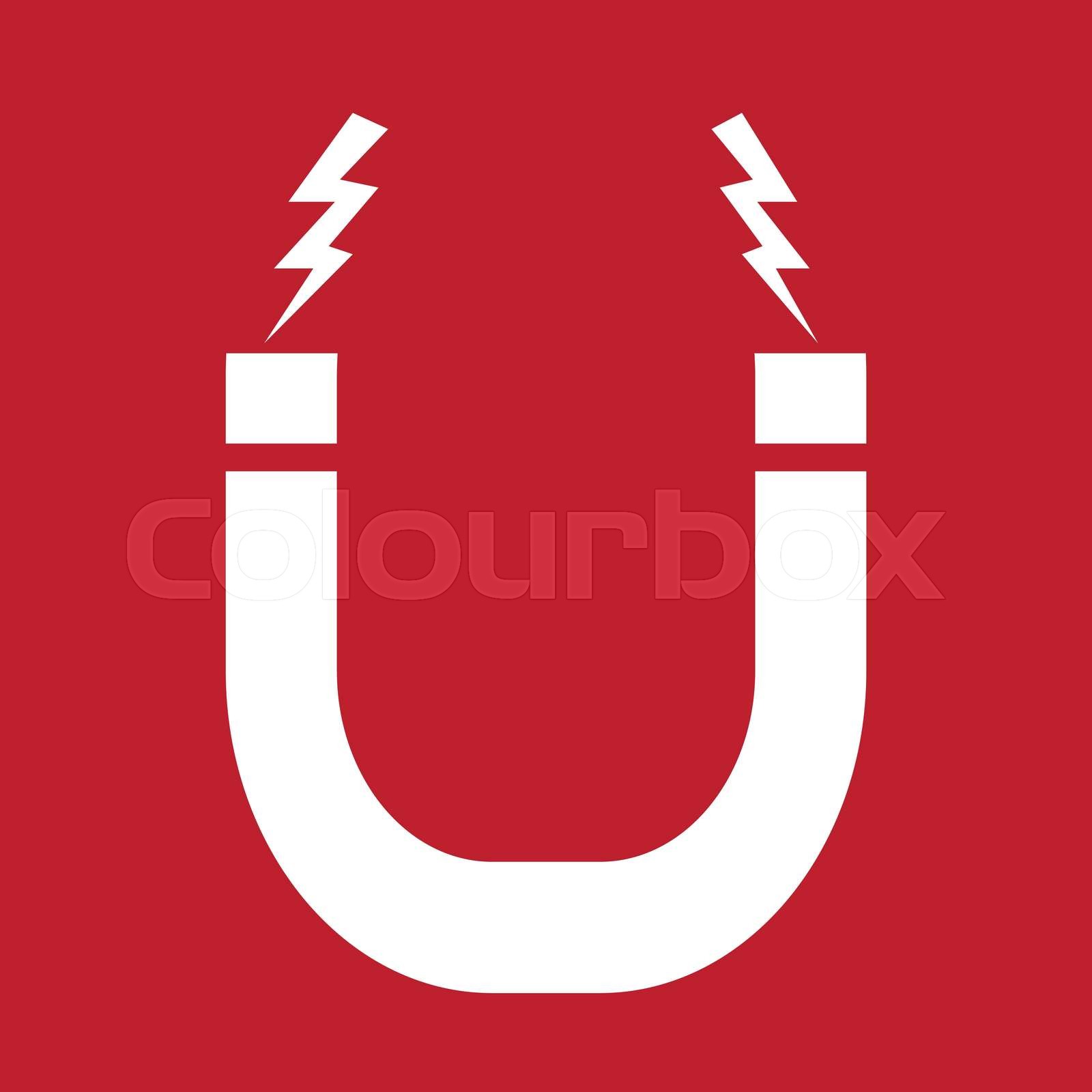 Magnetic Icon symbol Illustration design | Stock vector | Colourbox