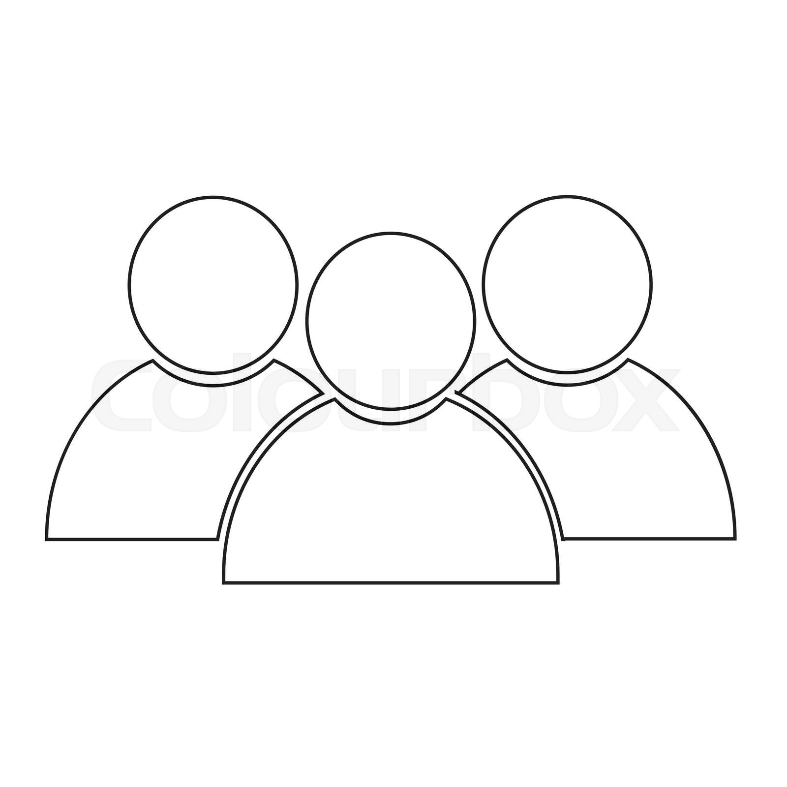 person icon symbol Illustration design | Stock vector | Colourbox