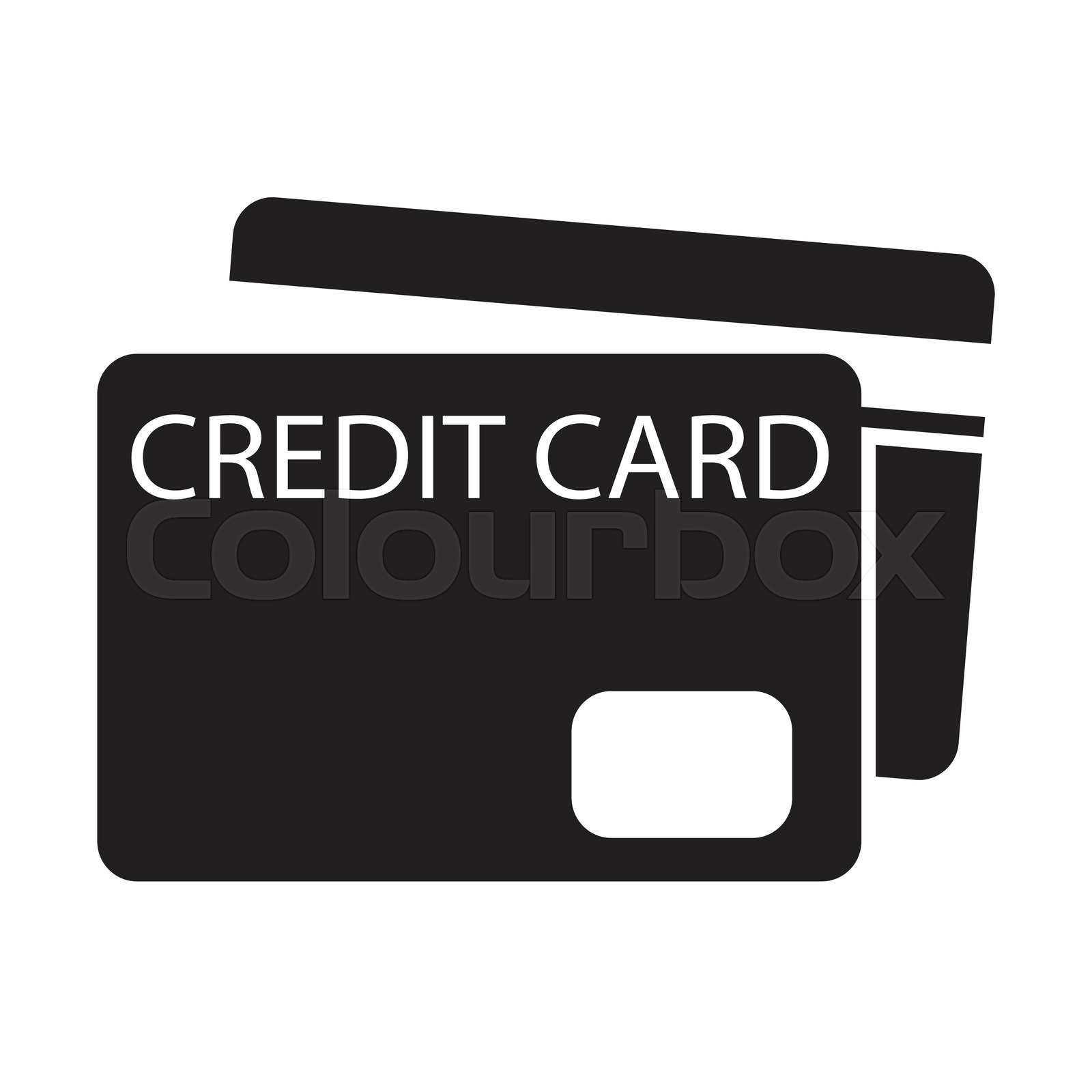 Credit Card Icon symbol Illustration design | Stock vector | Colourbox