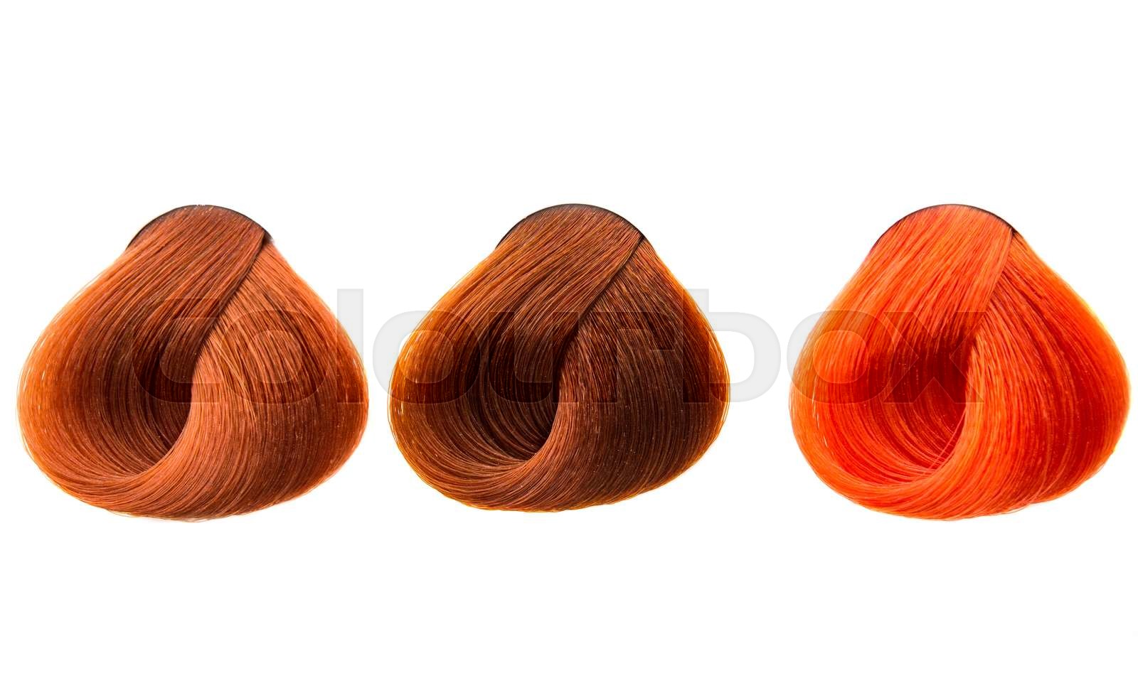 Hair Colors Set. Tints. | Stock image | Colourbox