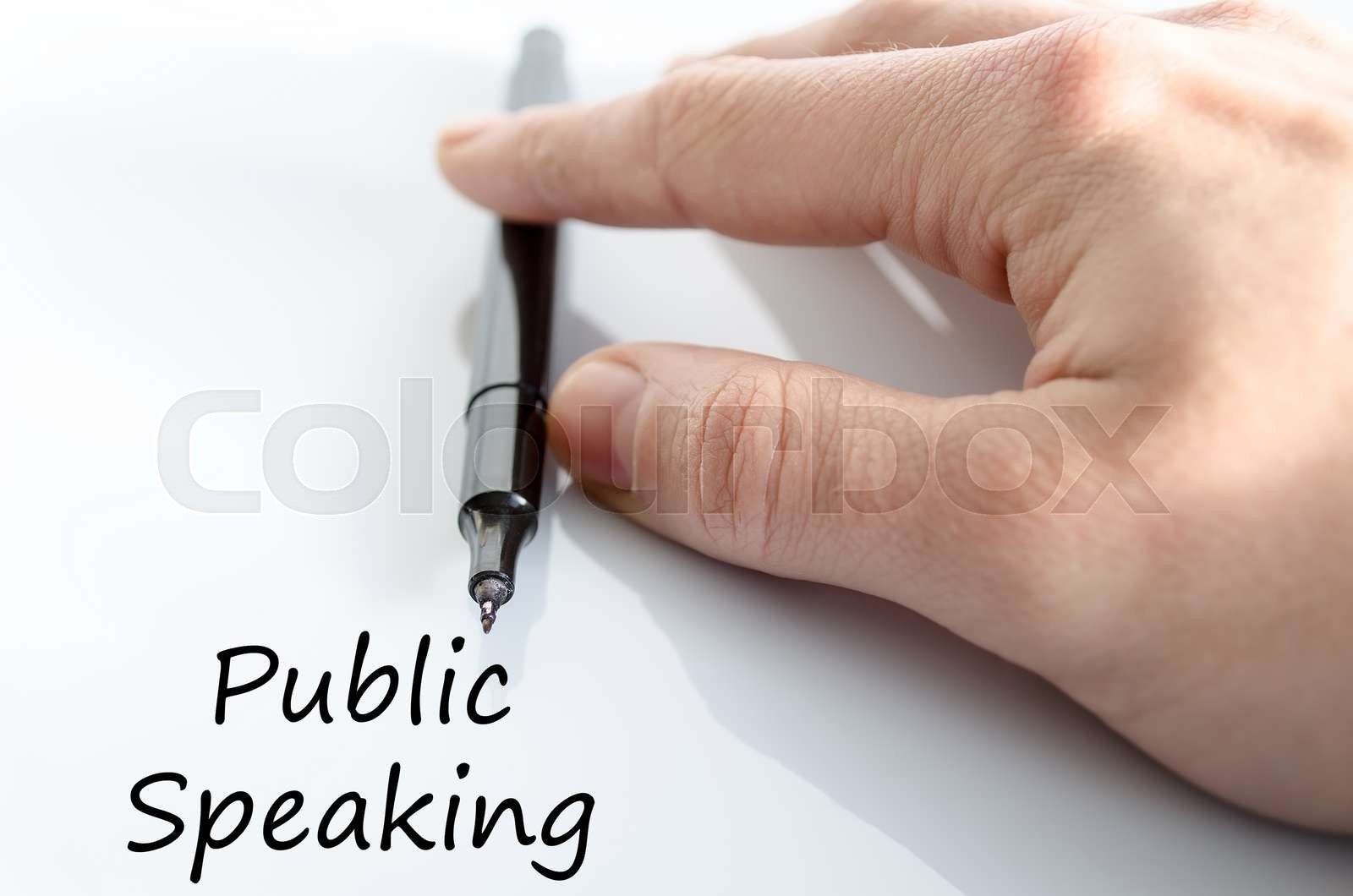 Public Speaking Text Concept Stock Image Colourbox Public Speaking Text Concept Stock Image Colourbox