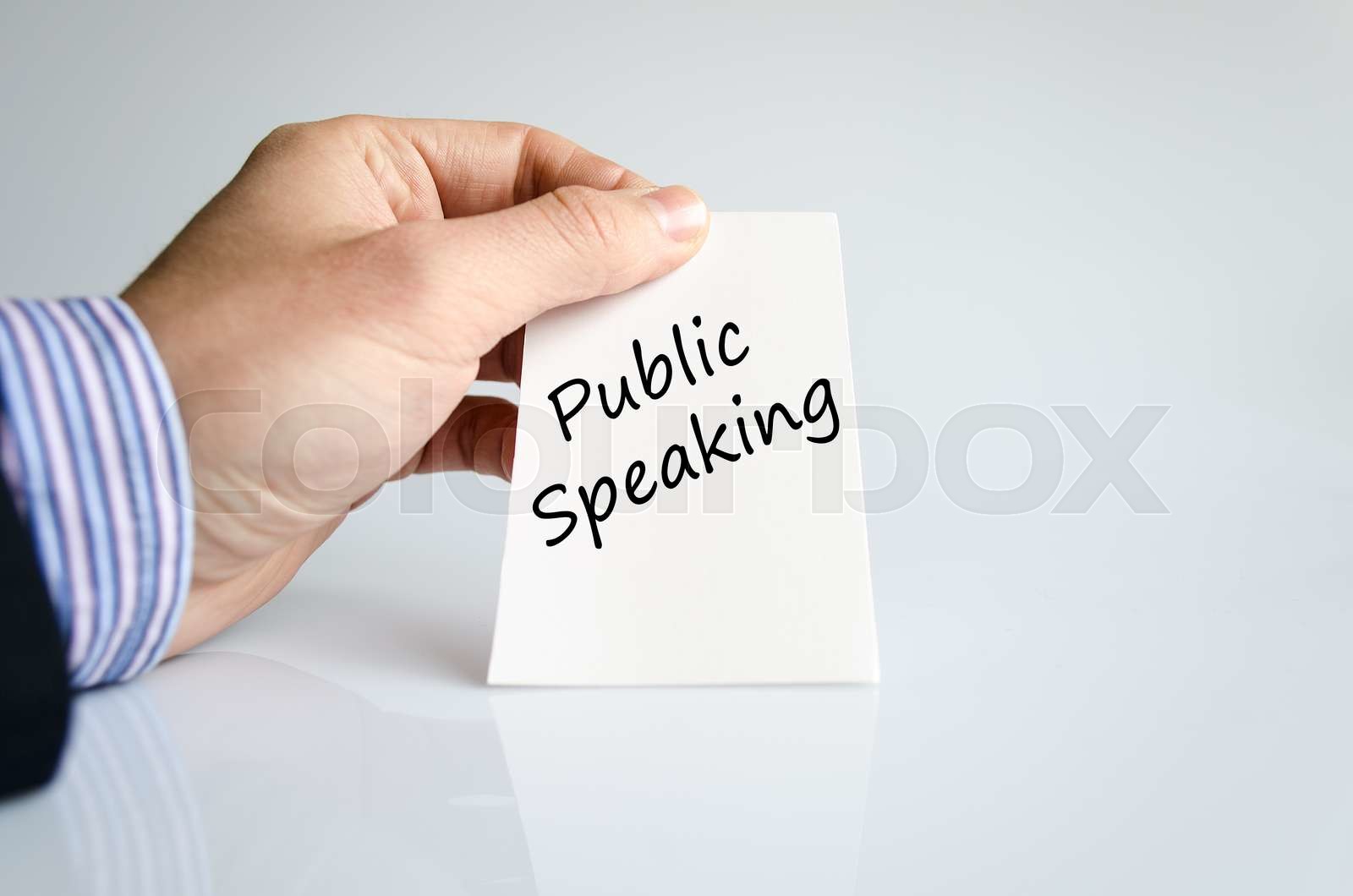 Public Speaking Text Concept Stock Image Colourbox Public Speaking Text Concept Stock Image Colourbox