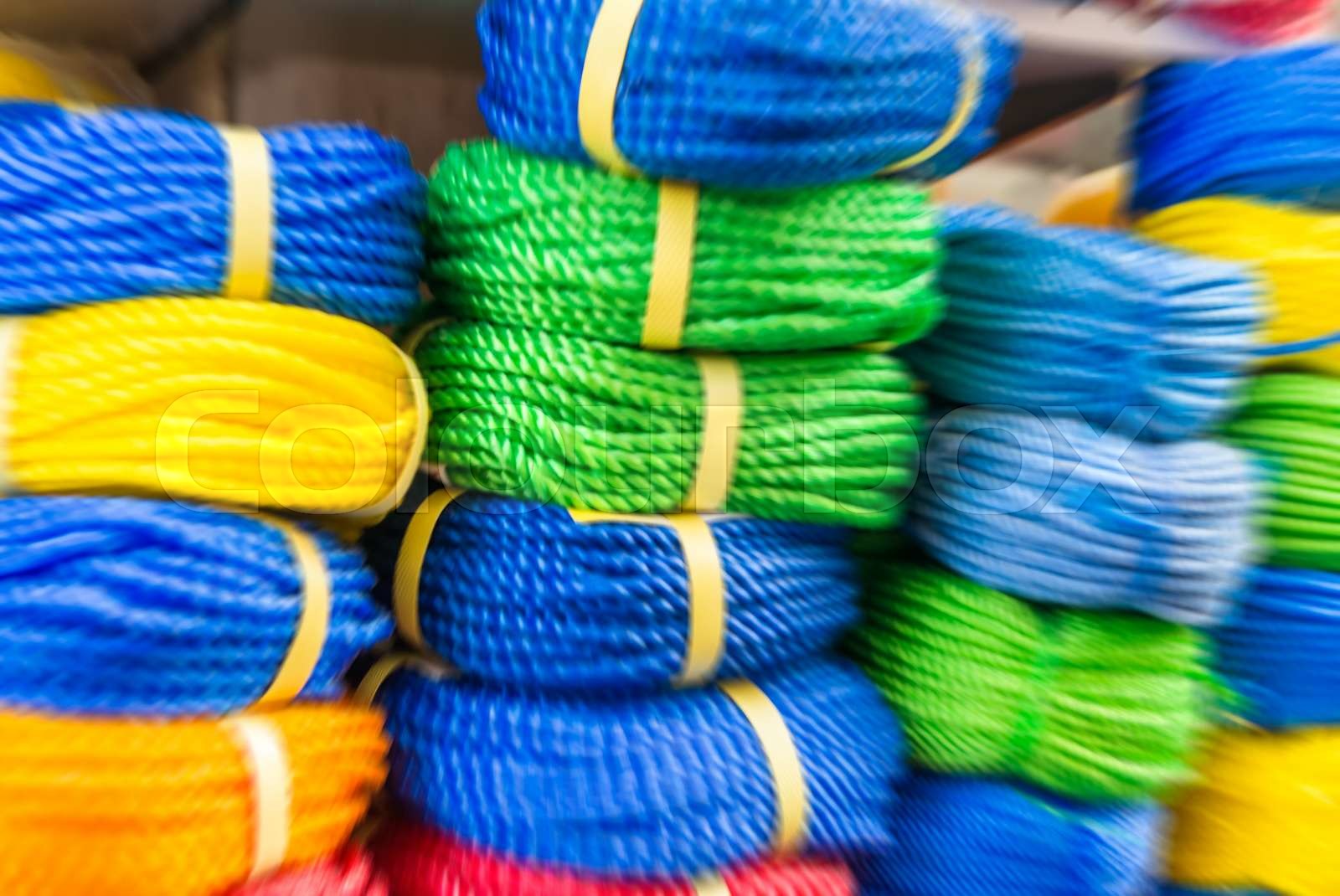 Tissue market | Stock image | Colourbox