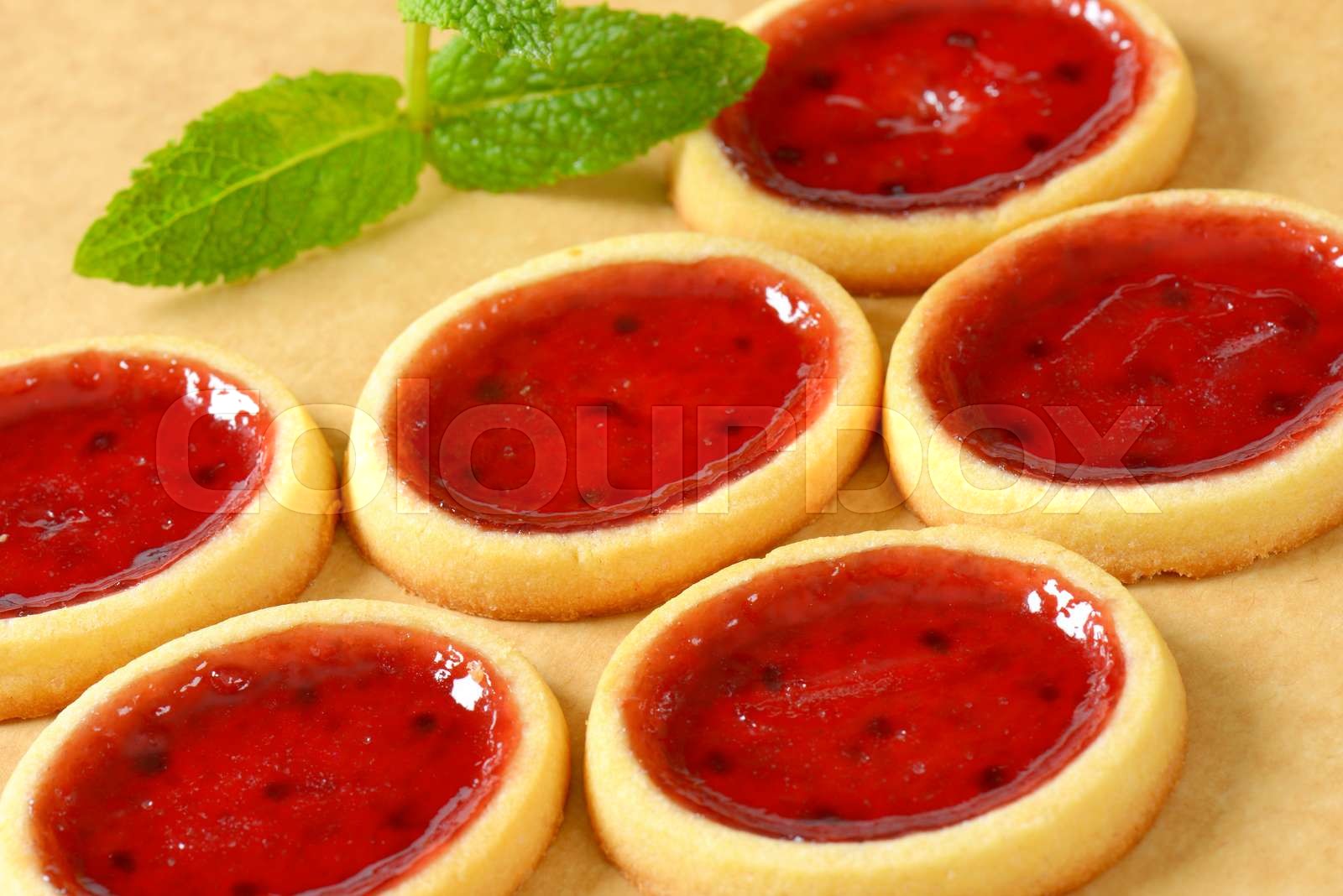 Jam Tartlets | Stock image | Colourbox