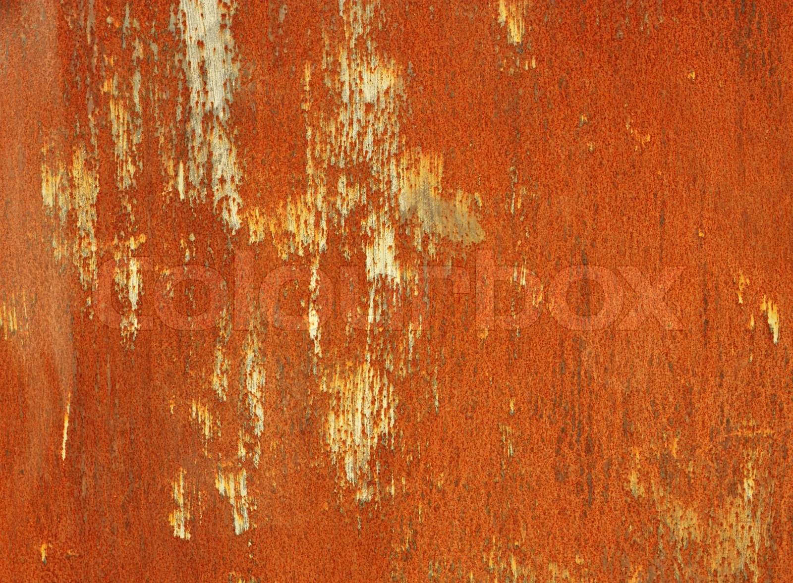 rusty steel sheet of metal | Stock image | Colourbox