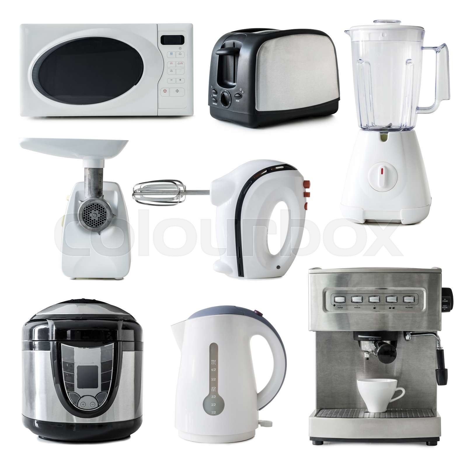 Types Of Appliances In Kitchen