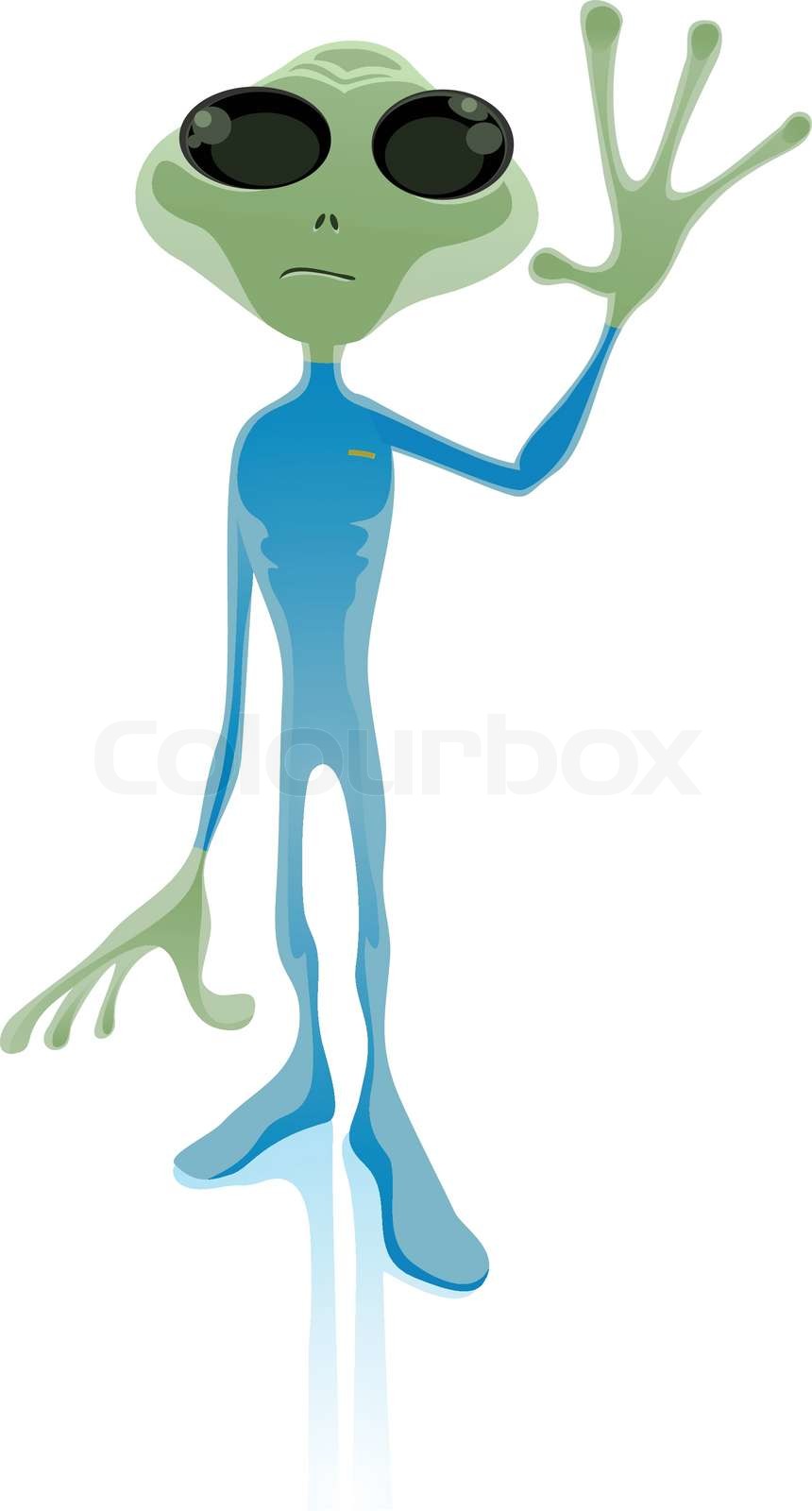 "Alien" | Stock-Vektor | Colourbox