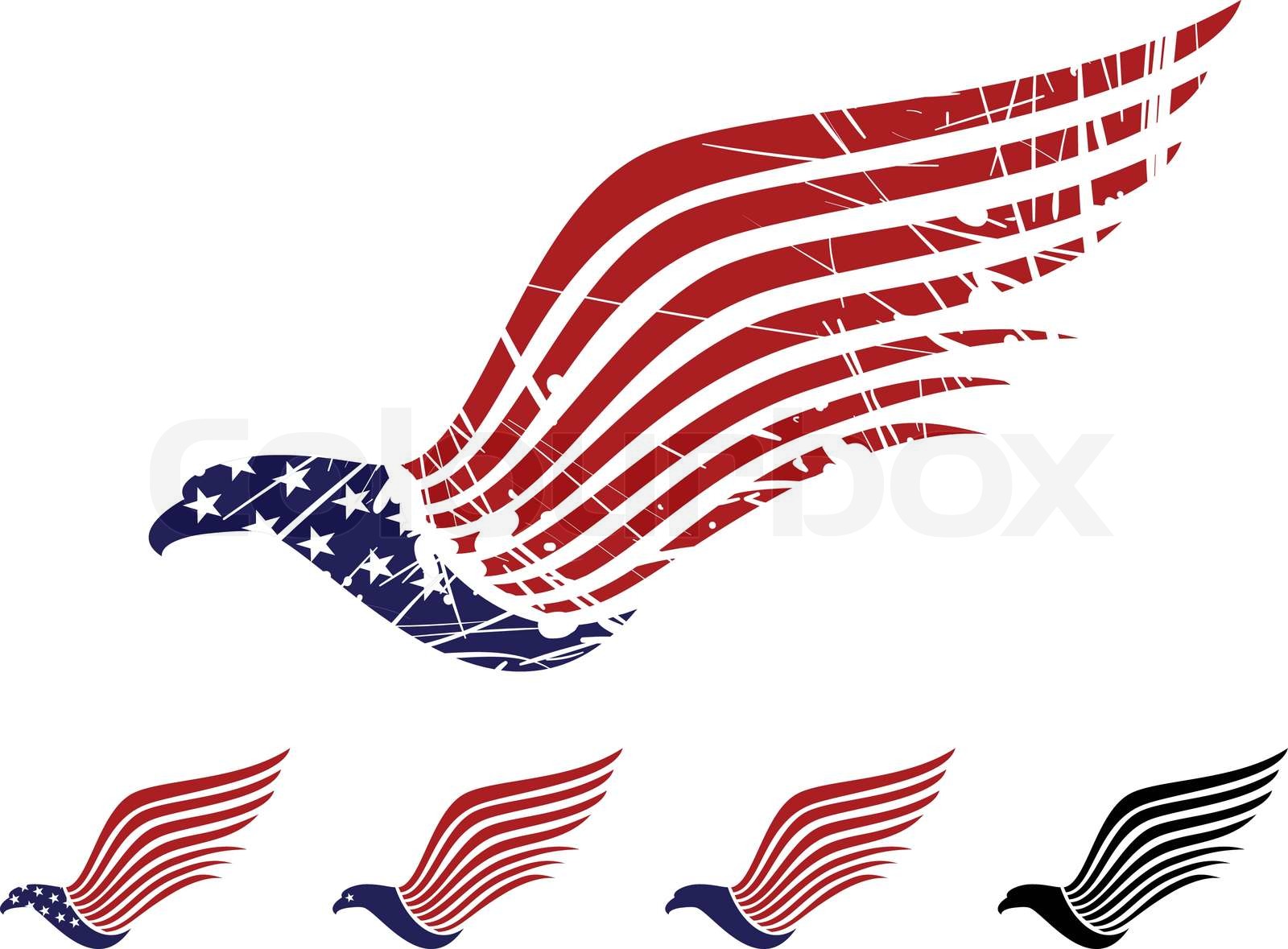 "American Eagle Symbol" | Stock-Vektor | Colourbox