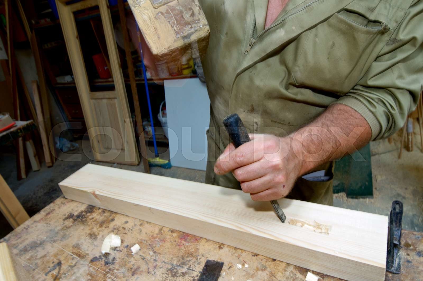 Carpenter | Stock image | Colourbox