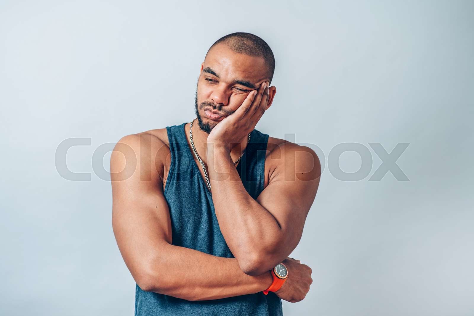 bored man | Stock image | Colourbox