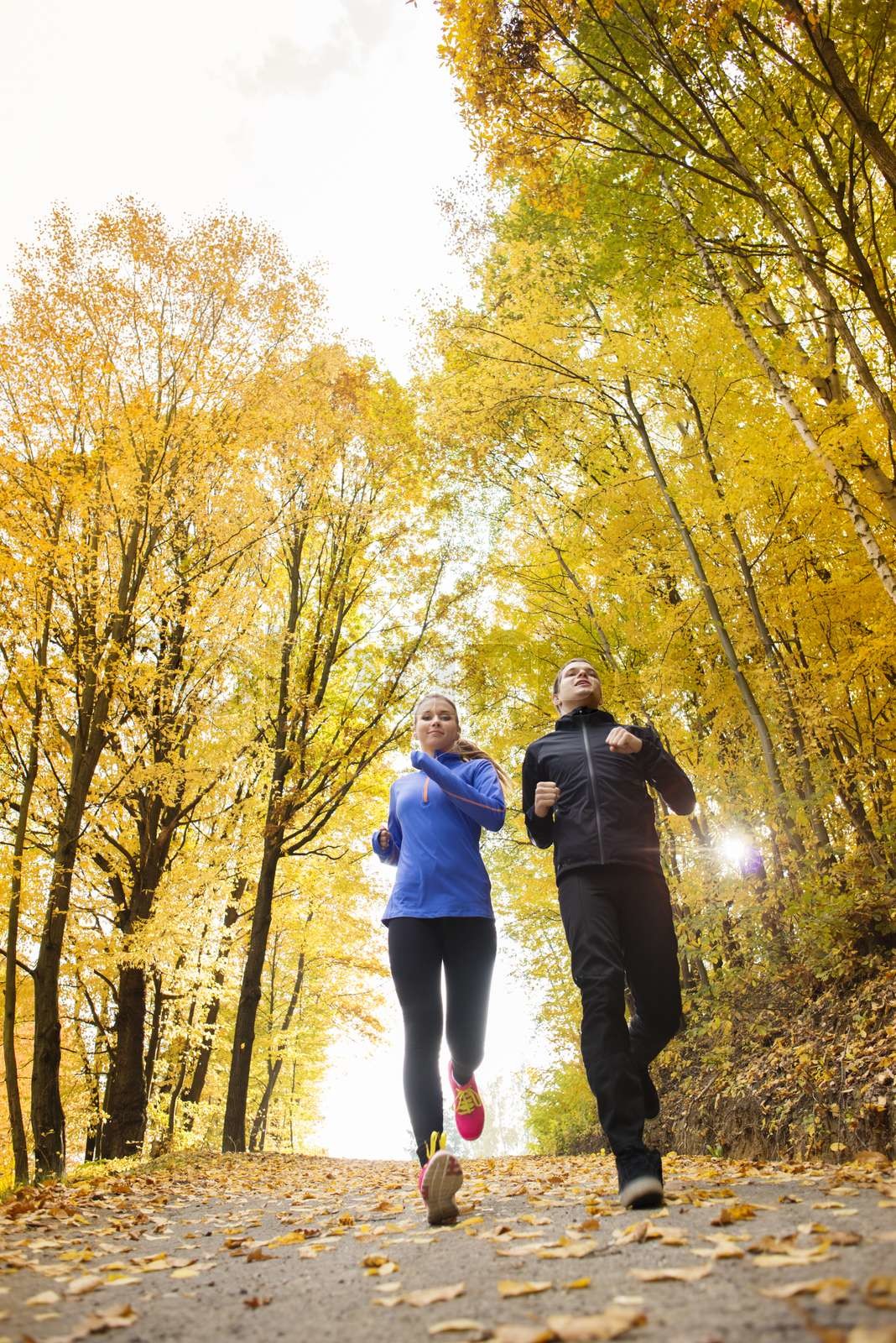 Running couple | Stock image | Colourbox