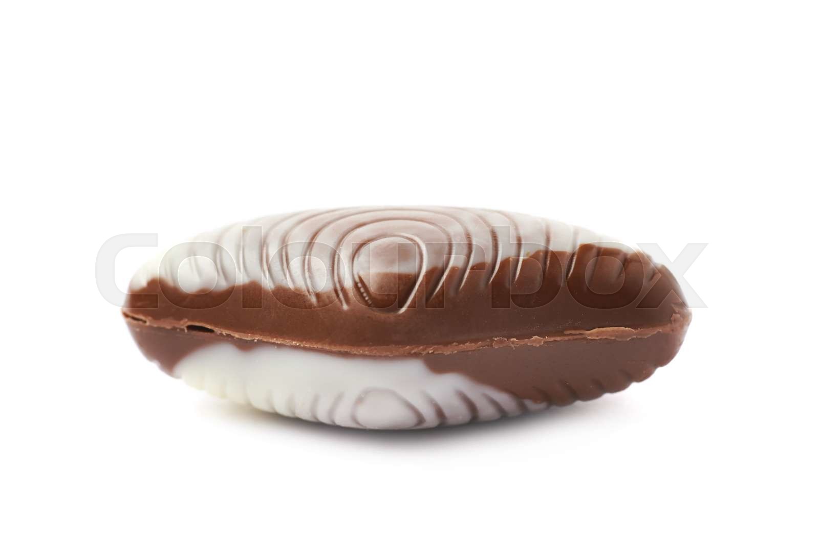 Shell shaped chocolate candy | Stock image | Colourbox