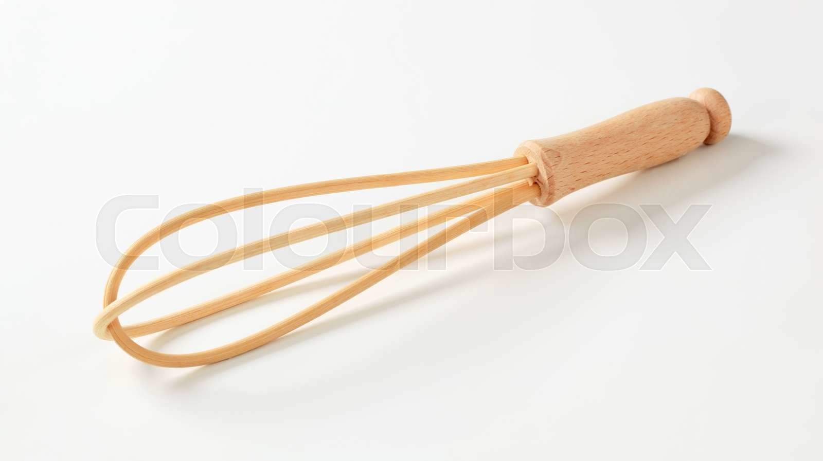 Wooden whisk | Stock image | Colourbox