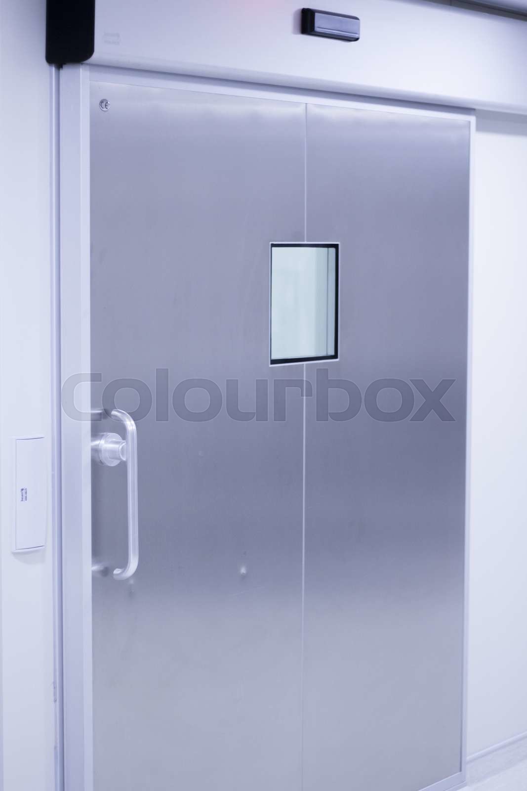 Hospital surgery operating room door | Stock image | Colourbox