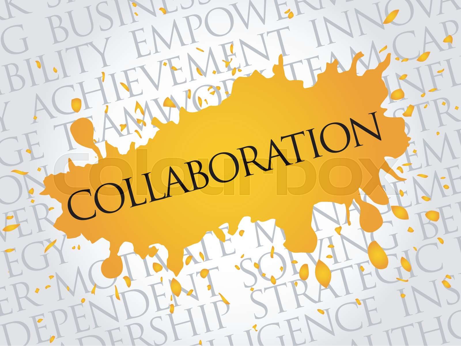 Collaboration word cloud | Stock vector | Colourbox Collaboration word cloud | Stock vector | Colourbox