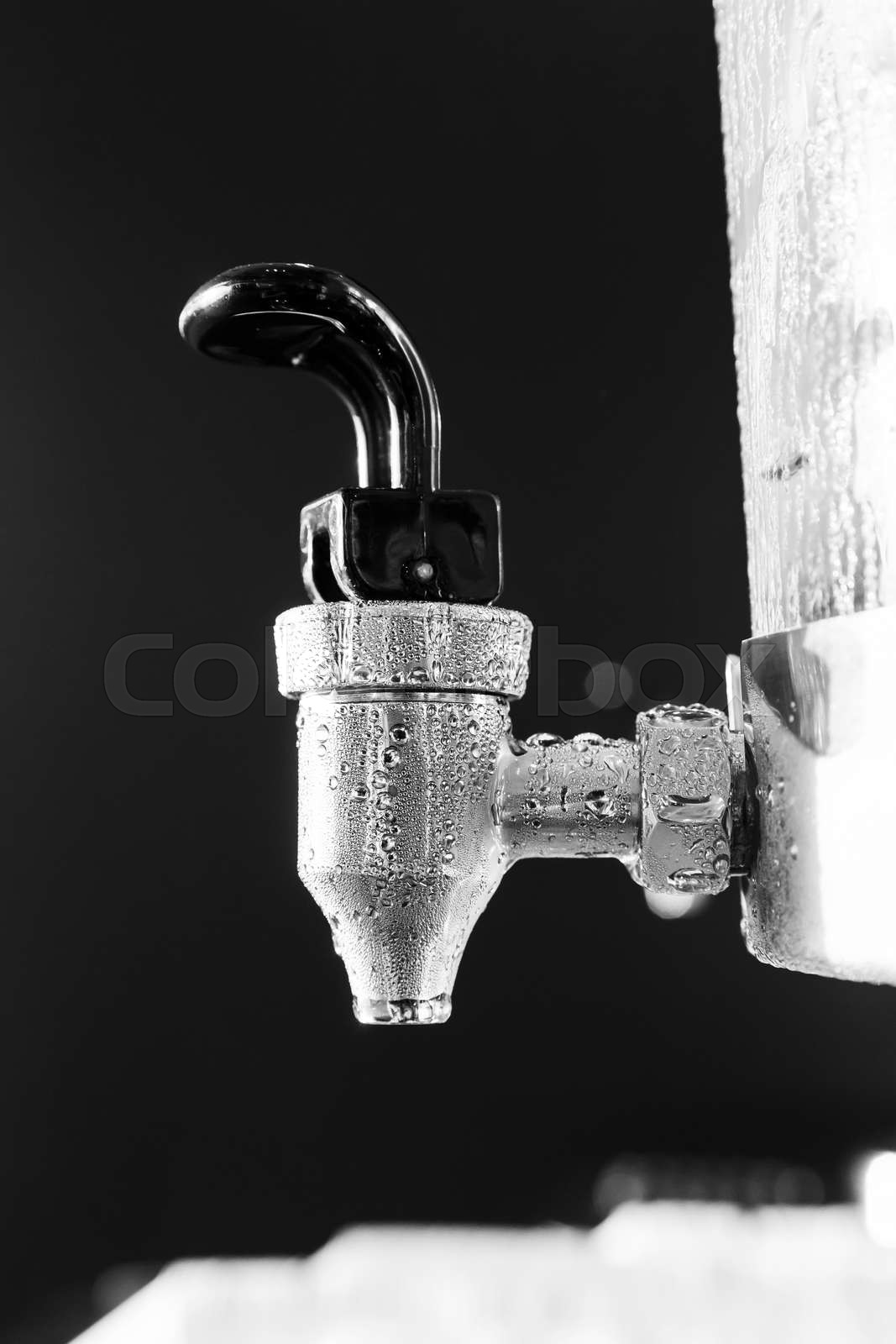 Water cooler valve | Stock image | Colourbox