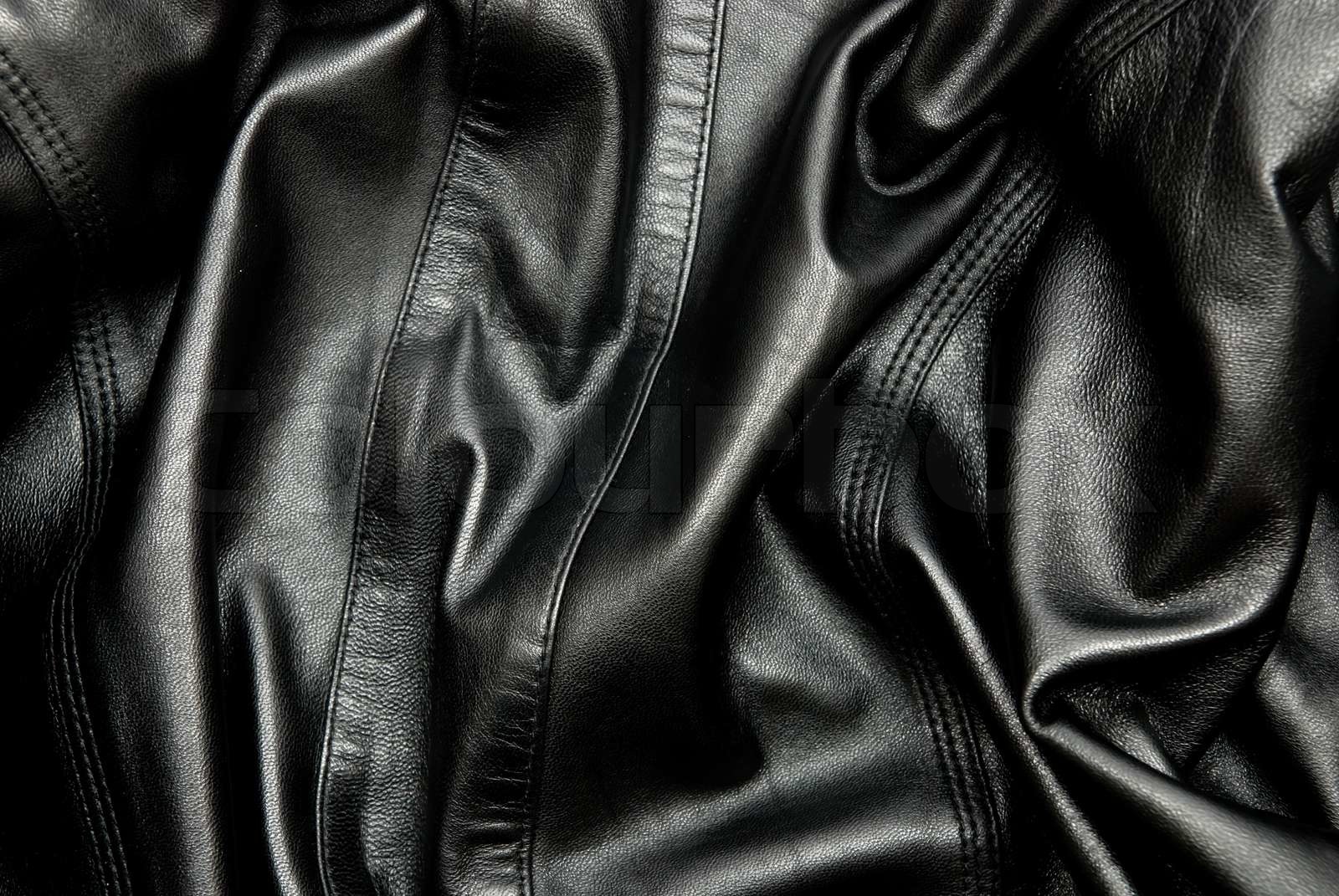 Black Leather Material