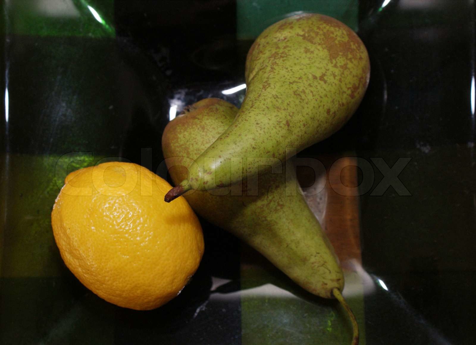 Lemon and pears | Stock image | Colourbox
