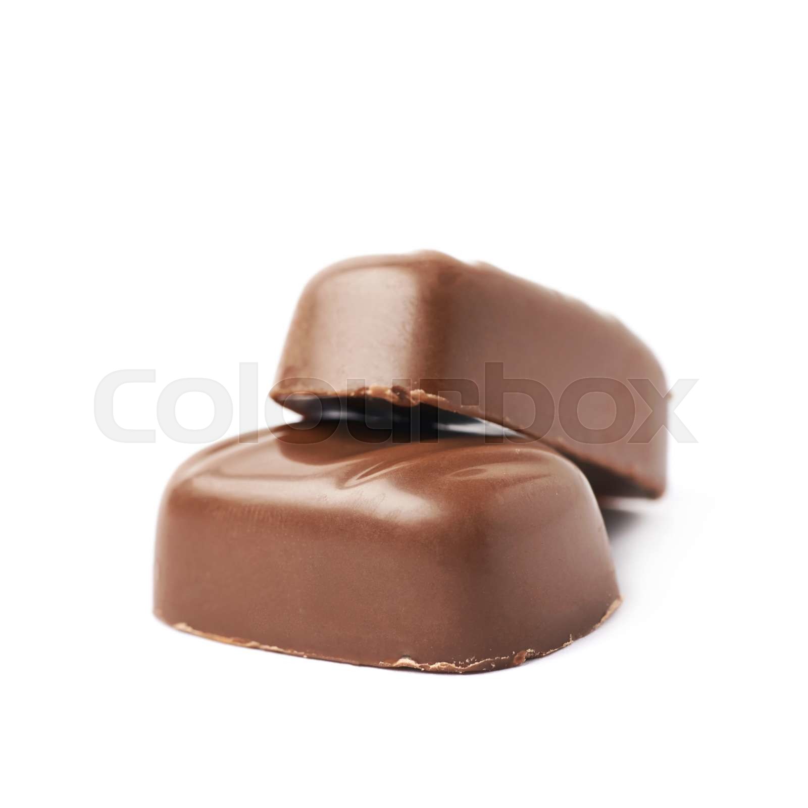 Small chocolate candy bar isolated | Stock image | Colourbox
