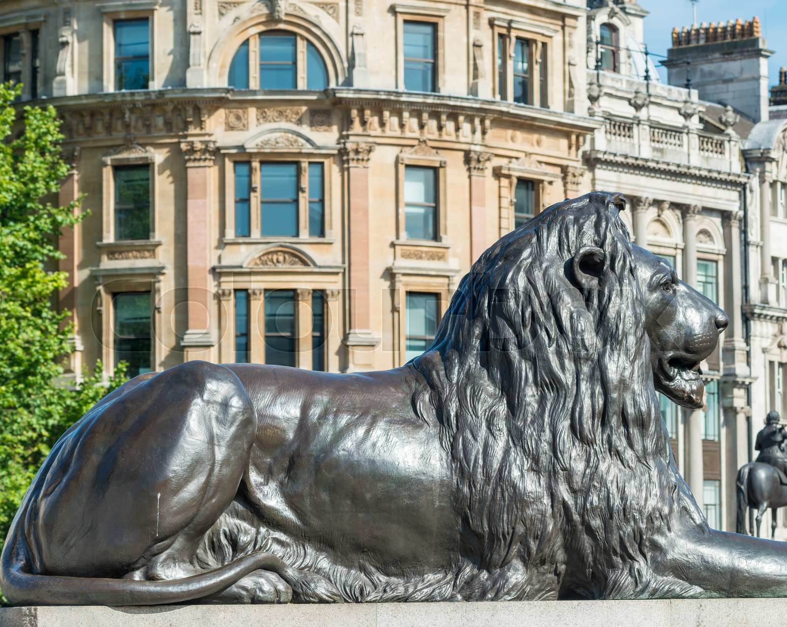 London Lion Statue