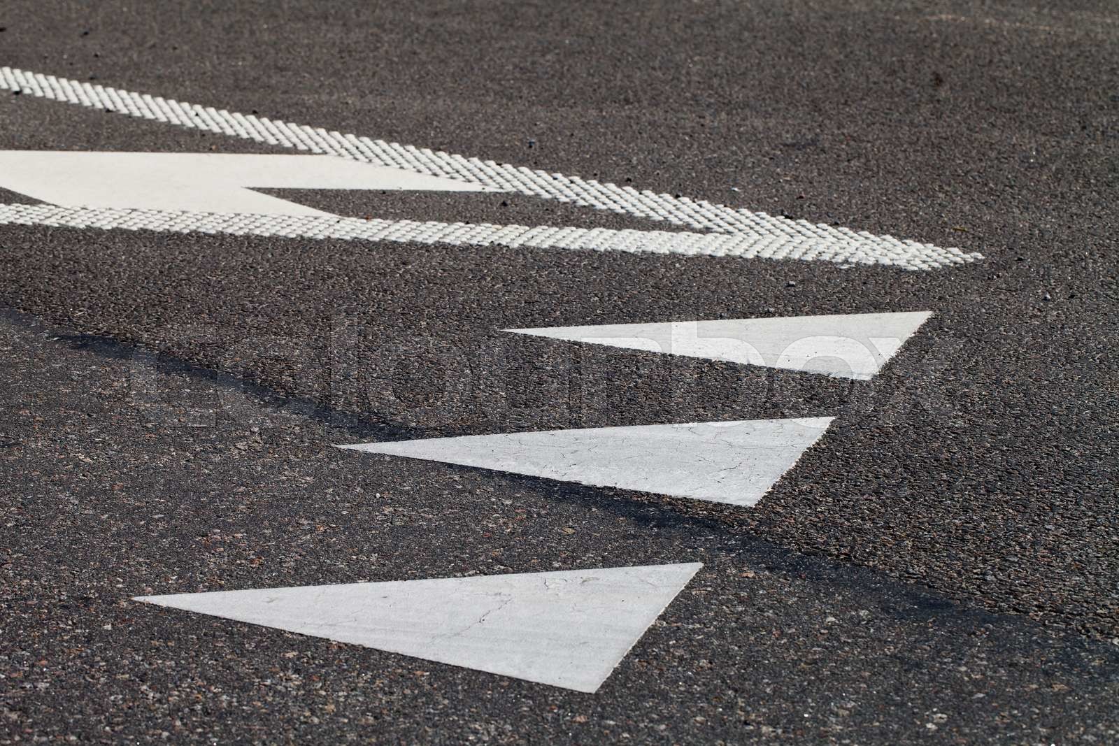 strasse, anleitung, zeichen | Stock Bild | Colourbox