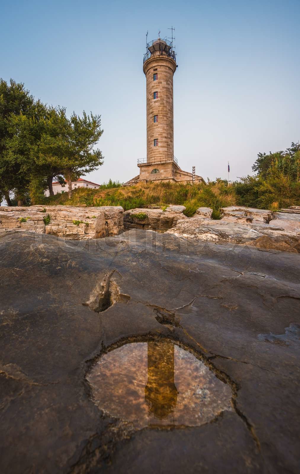 Lighthouse in Savudrija, Istria, Croatia | Stock image | Colourbox