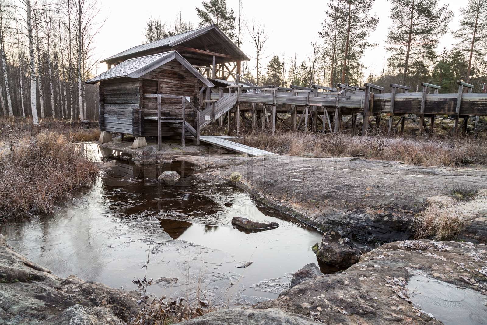 Old Water Energy Plant | Stock image | Colourbox