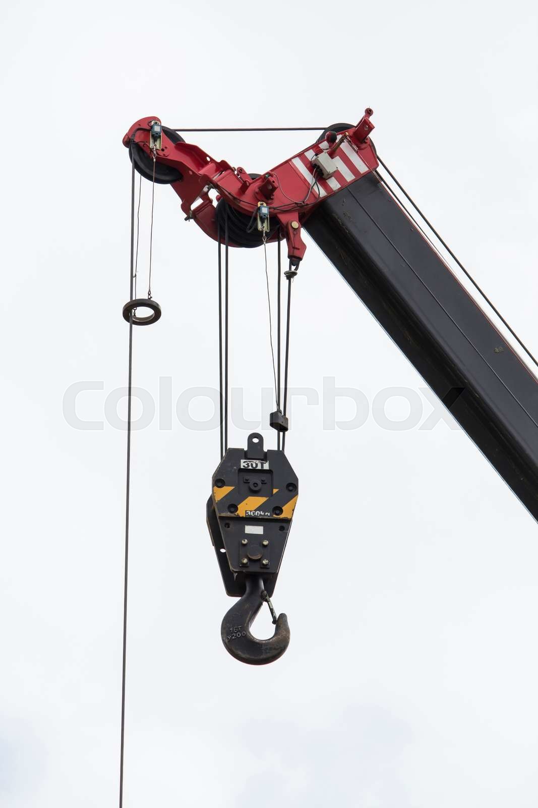 Crane hook | Stock image | Colourbox