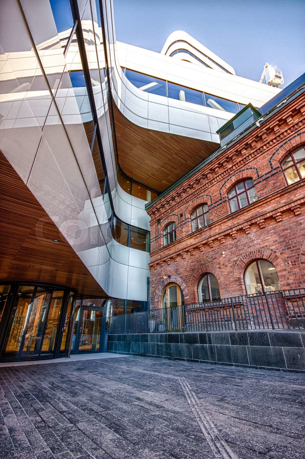 New and Old Buildings | Stock image | Colourbox