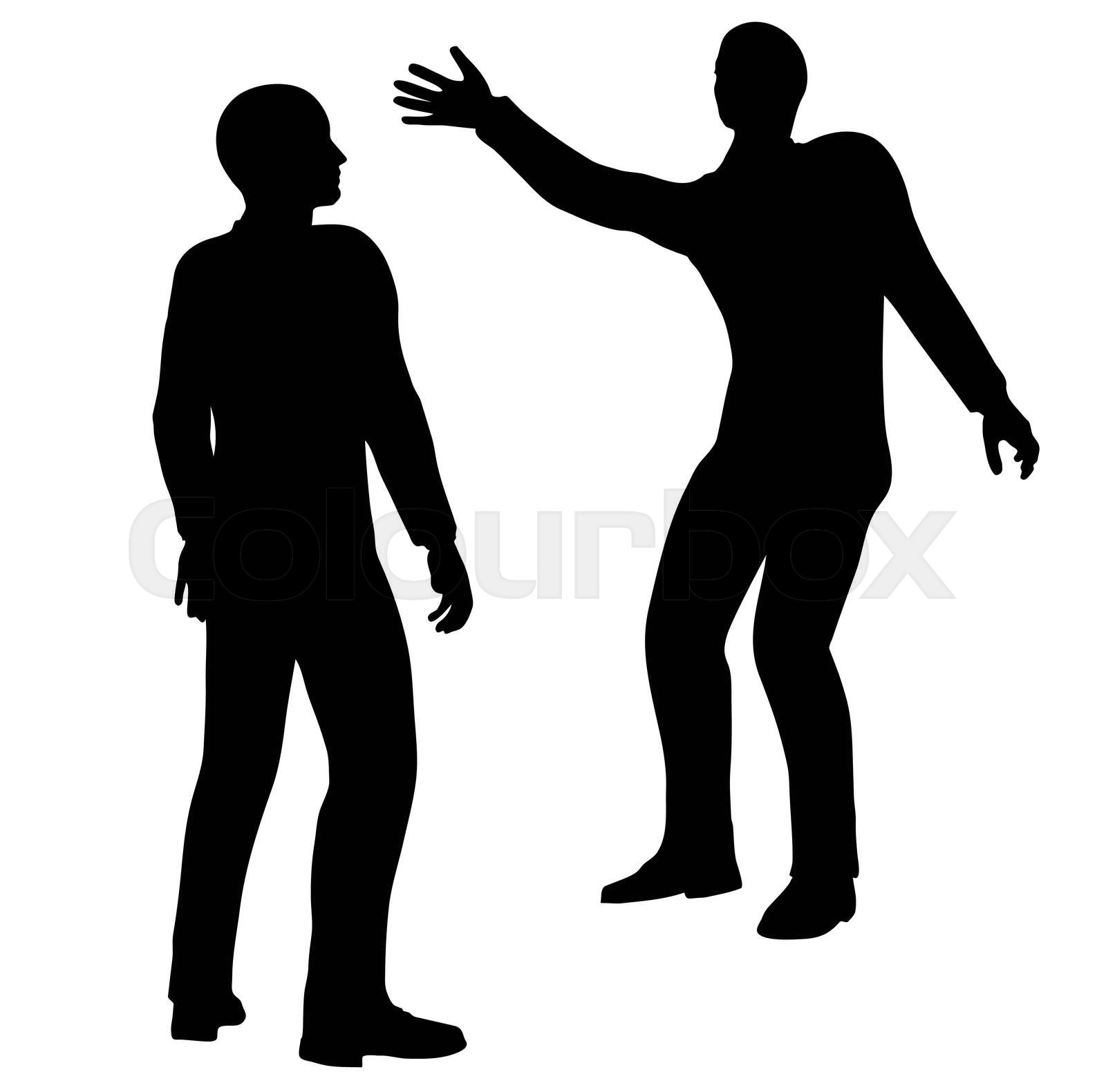 businessman slap | Stock vector | Colourbox