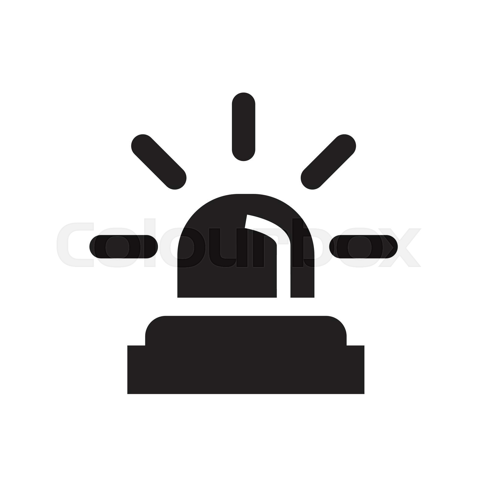 Siren symbol | Stock vector | Colourbox