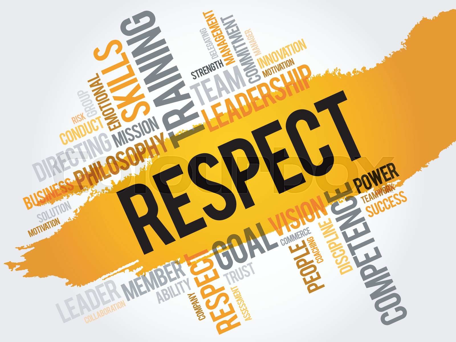 Respect Word Cloud