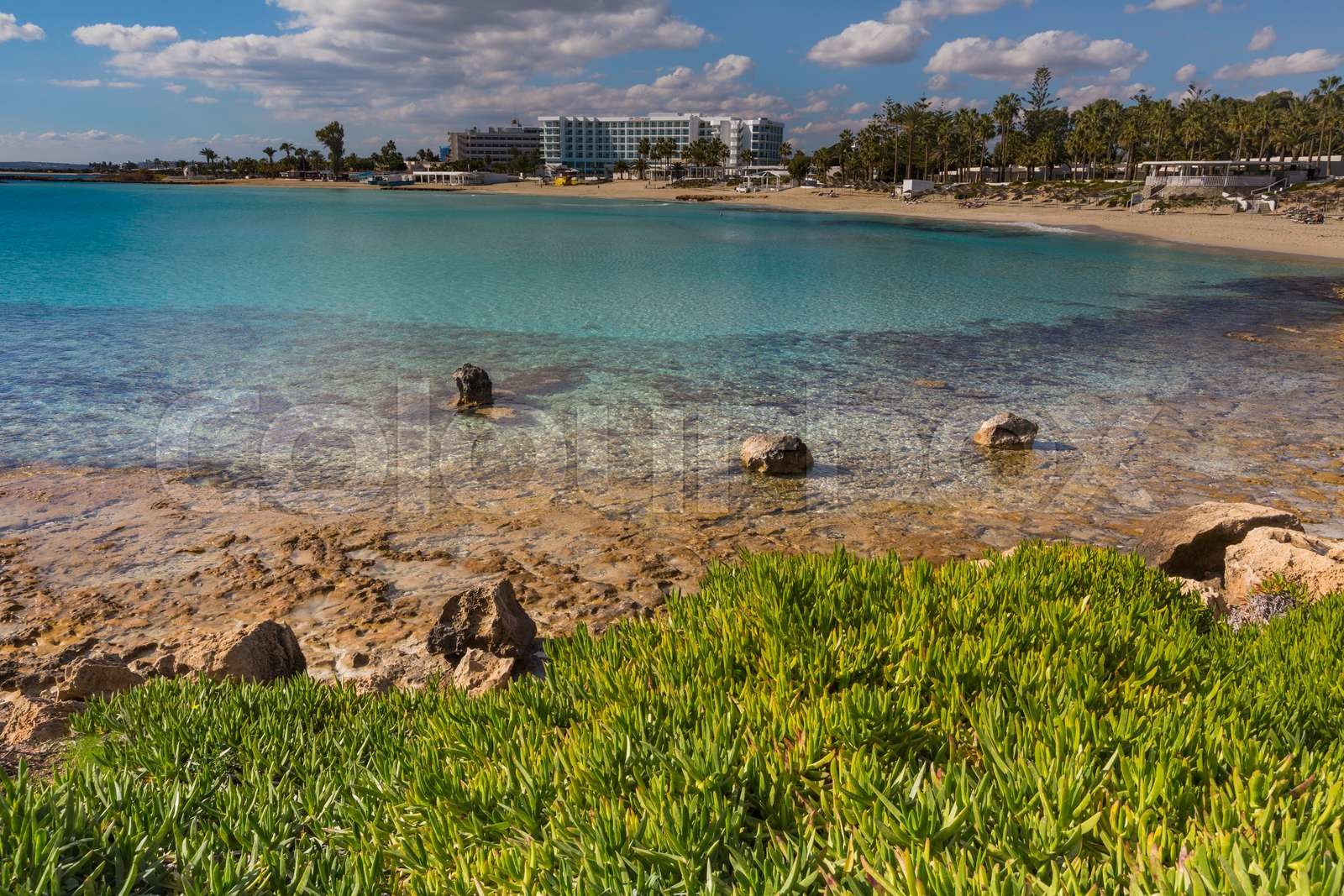 Mediterranean Sea.Cyprus | Stock image | Colourbox