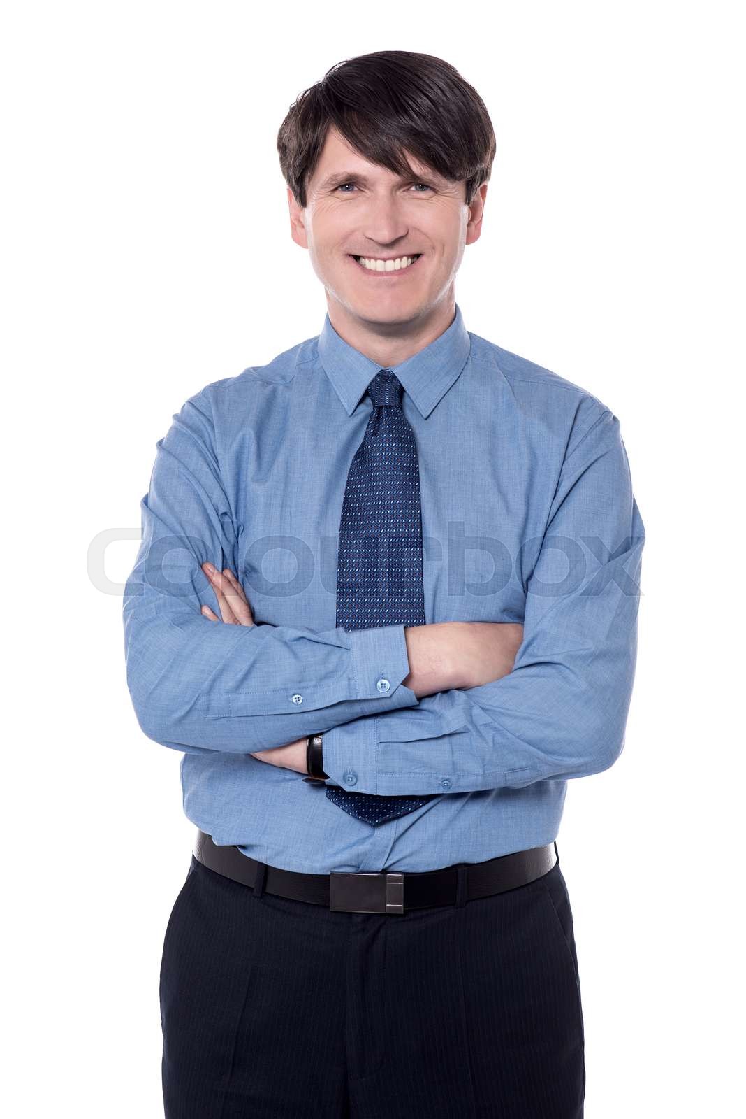 Corporate professional posing | Stock image | Colourbox