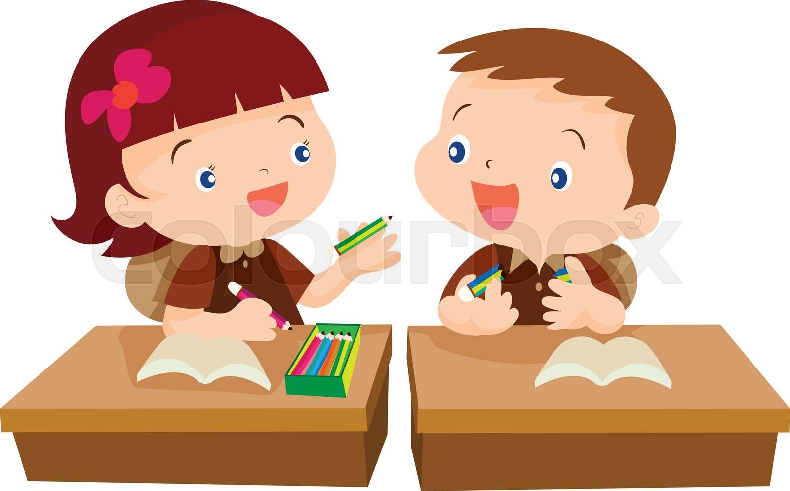 fachwissen, buch, schüler | Stock-Vektor | Colourbox