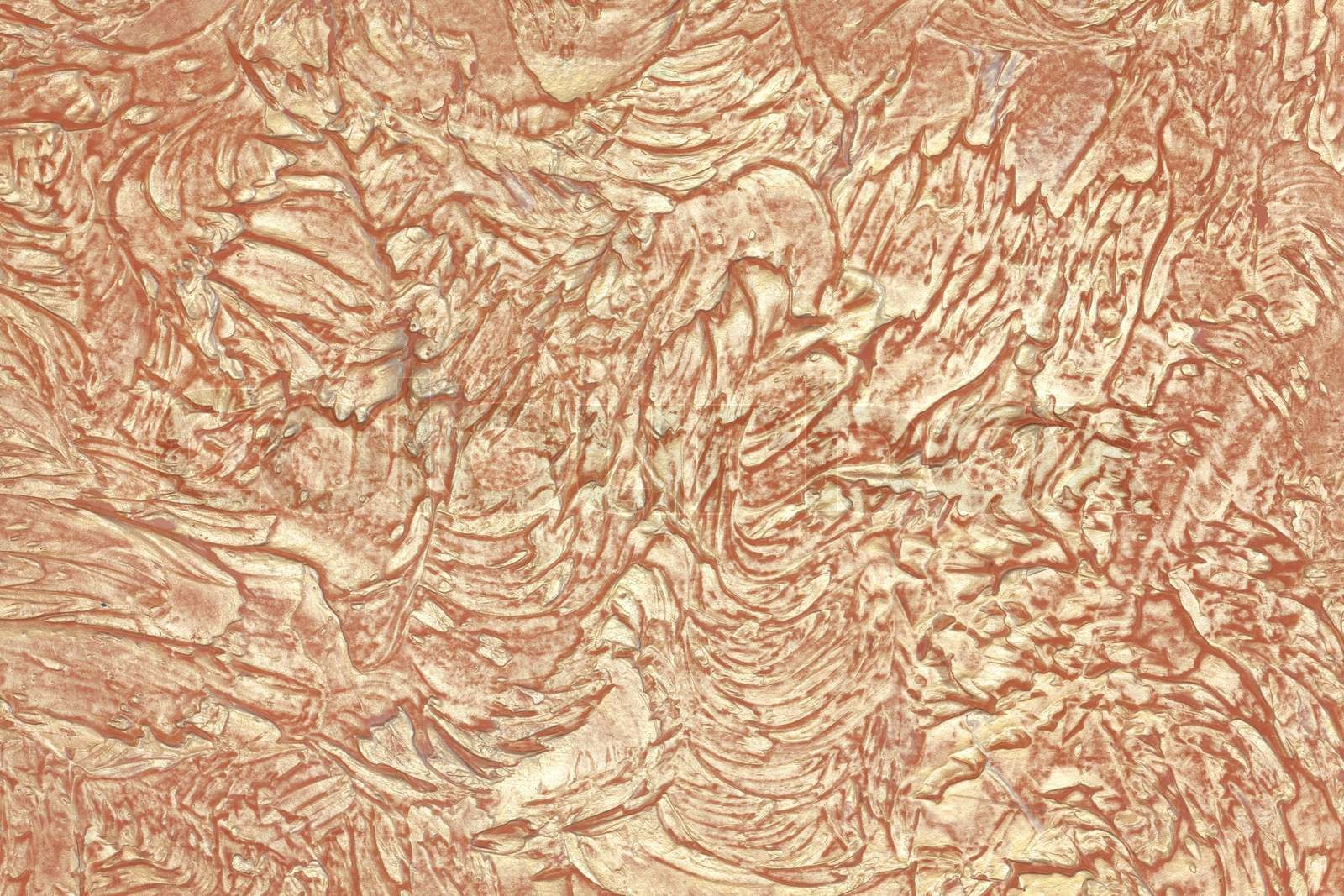 large texture of wall painted bronze with gloss | Stock image | Colourbox