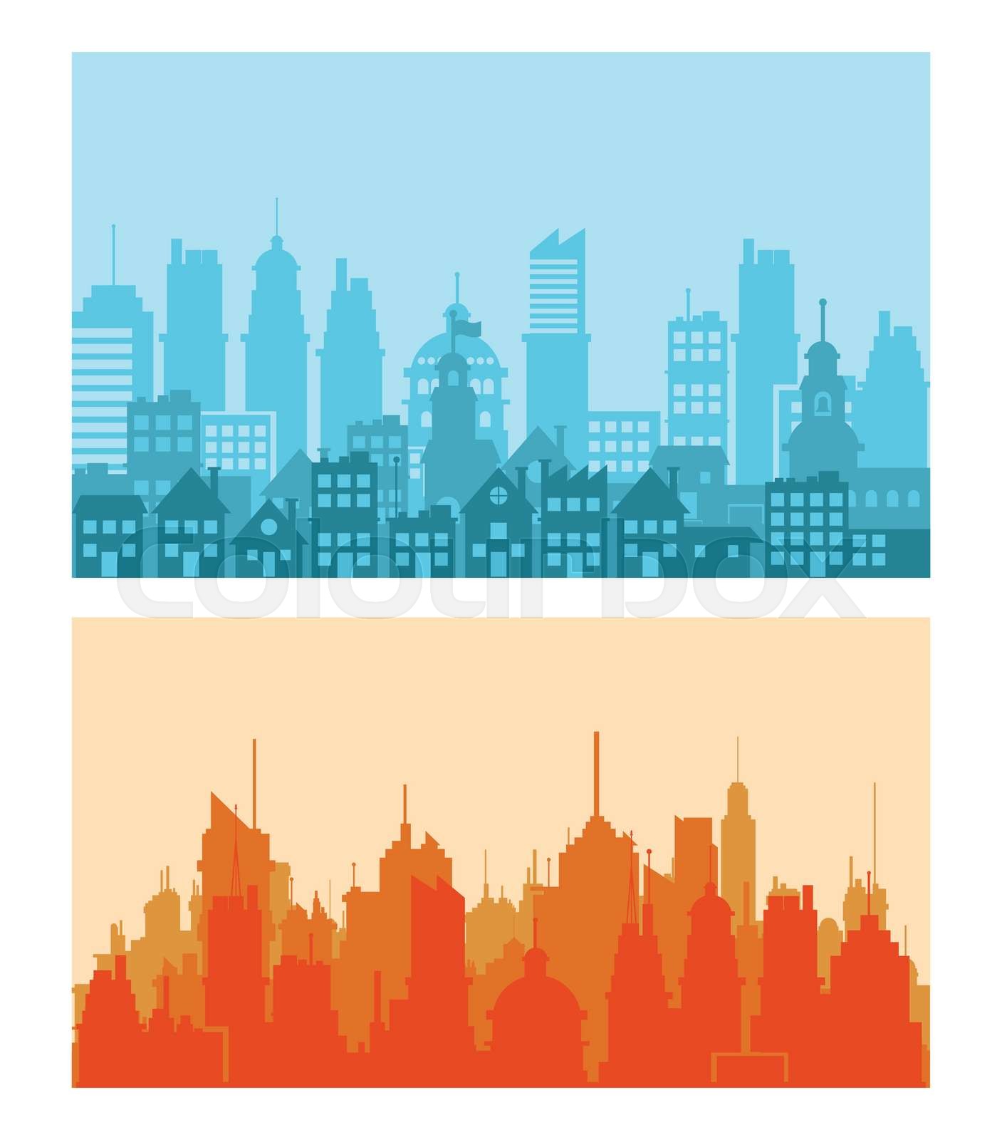 City Skyline design | Stock vector | Colourbox
