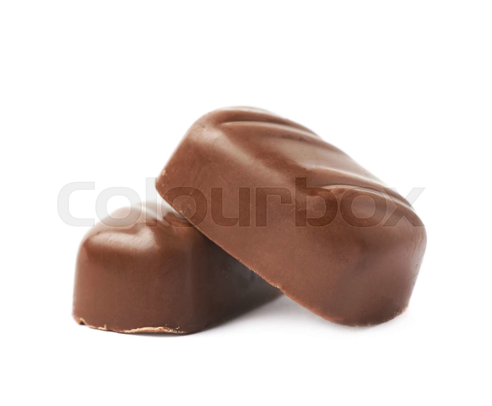 Small chocolate candy bar isolated | Stock image | Colourbox