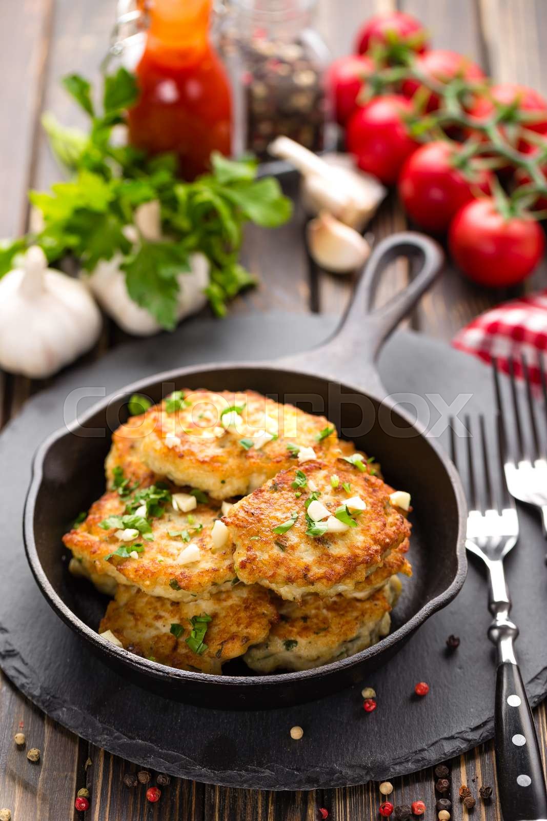 cutlets | Stock image | Colourbox