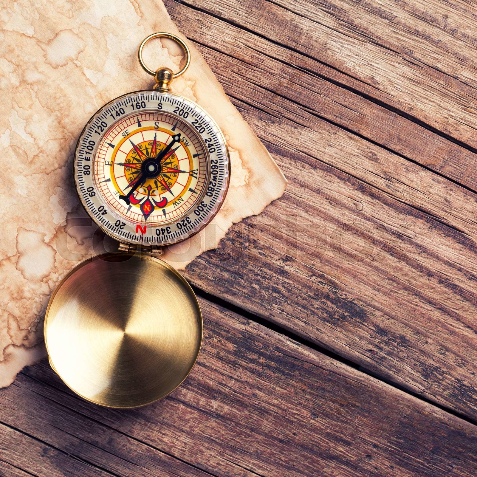 old treasure map | Stock image | Colourbox